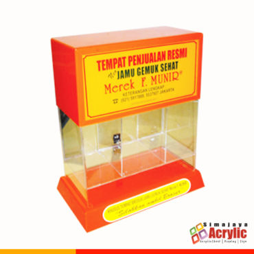 Display Acrilyc Farmasi - Pusat Display Acrylic